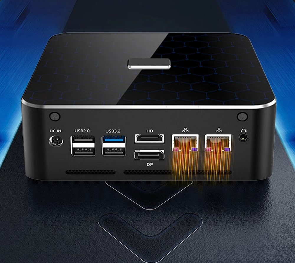 Cheap Model Mimi Pc Amd 6600 Rj45 16gb+256gb Windows 11 Pro Mini Pc ...