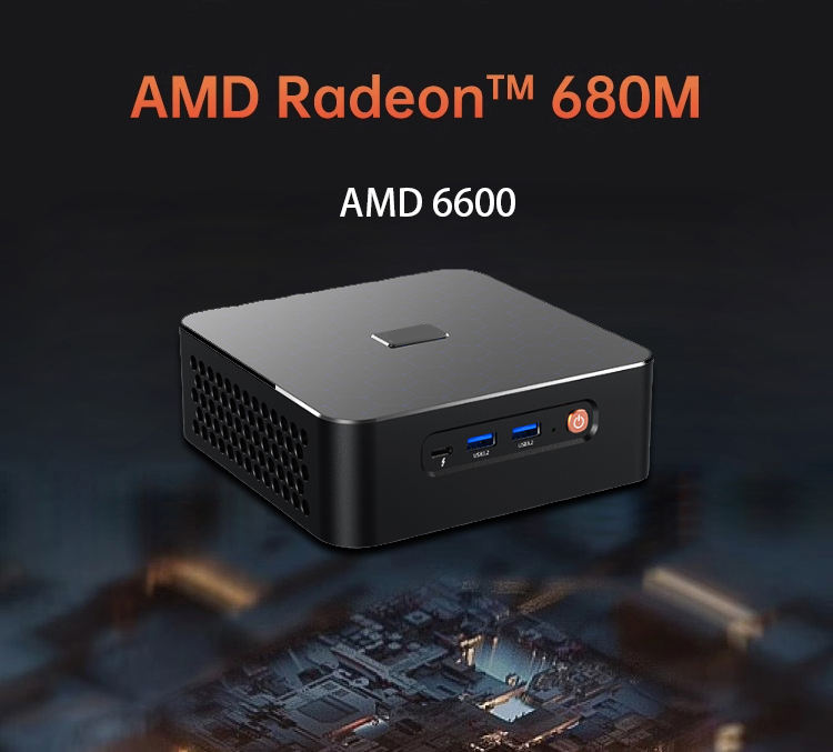 Cheap Model Mimi Pc Amd 6600 Rj45 16gb+256gb Windows 11 Pro Mini Pc ...