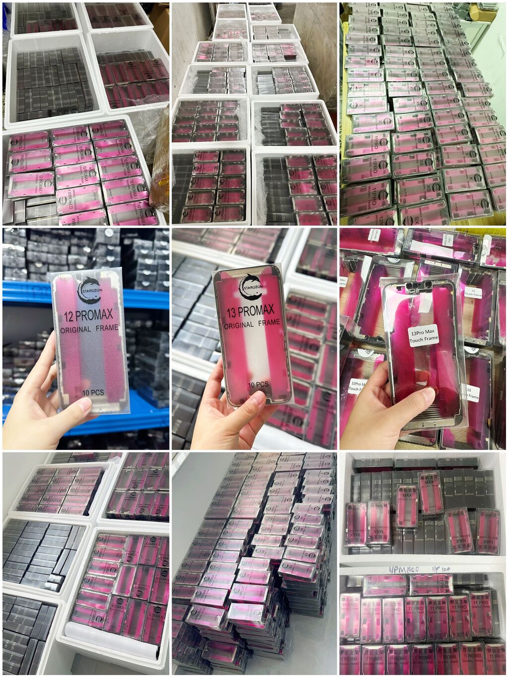 Starozon High Quality Mobile Phone Middle Bezel Frame Repair For Iphone ...