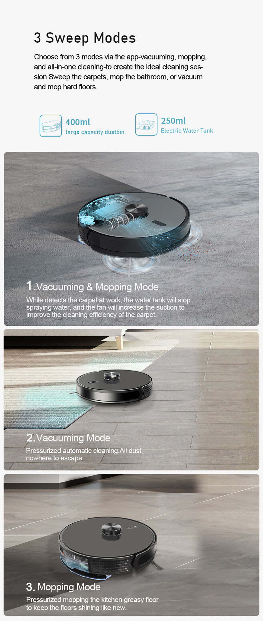 Buy China Wholesale Takdir Oem Laser Navigation Robot Vacuum Cleaner ...