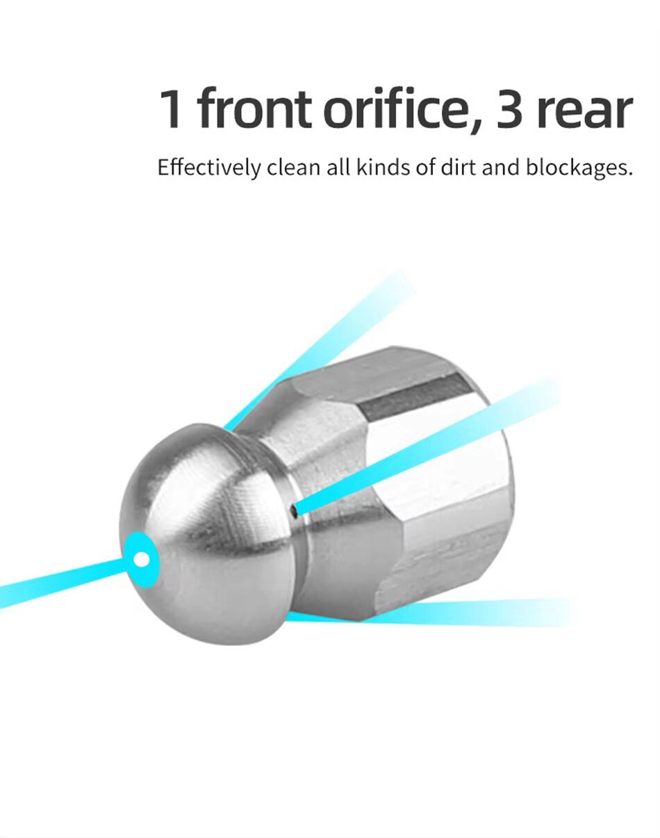 Sps 1/8 Inch Stainless Steel Female High Pressure Hose Nozzle Pipe ...