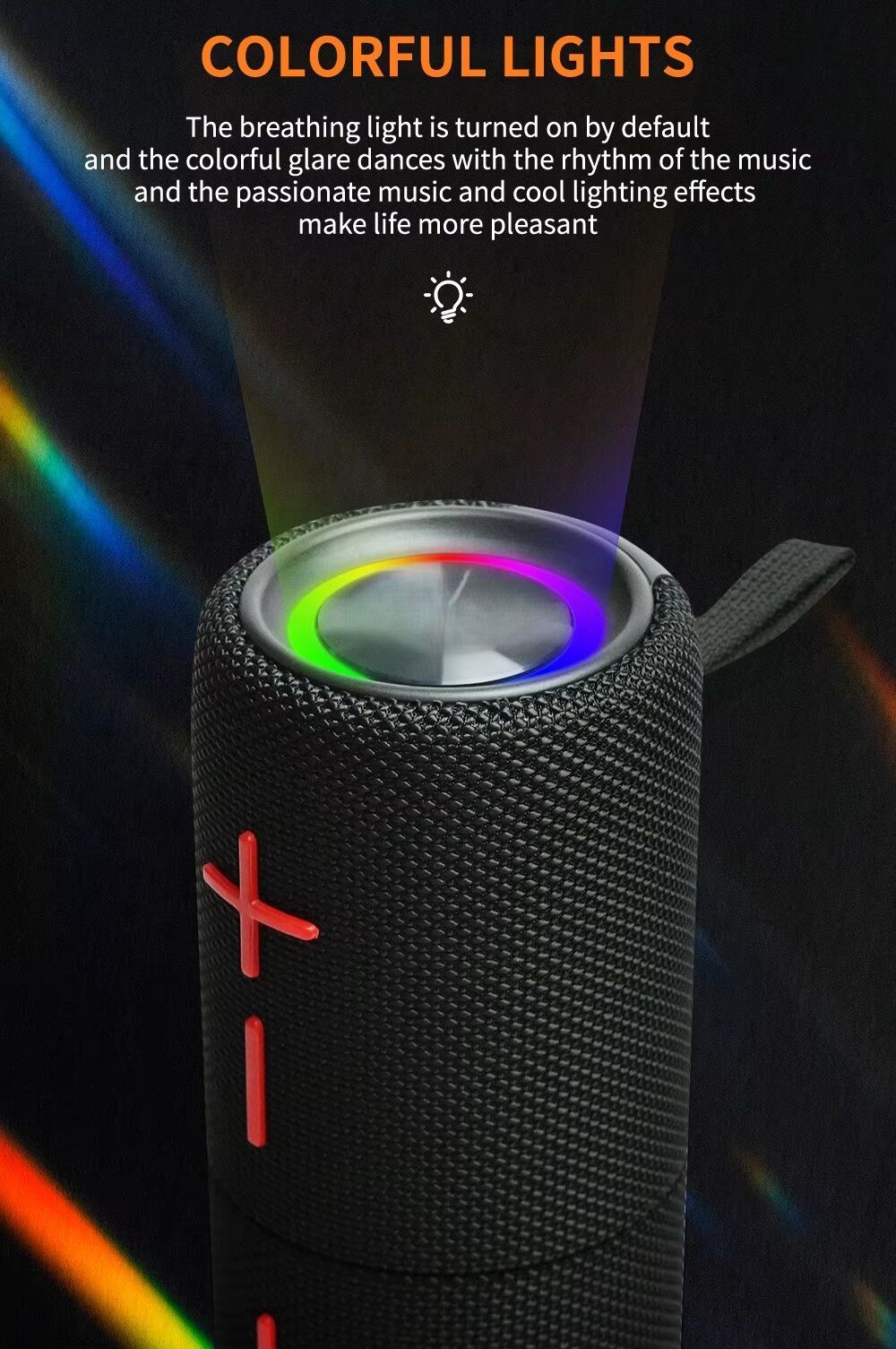 Buy China Wholesale Portable Outdoor Waterproof Ipx6 2 In 1 Rgb Split ...