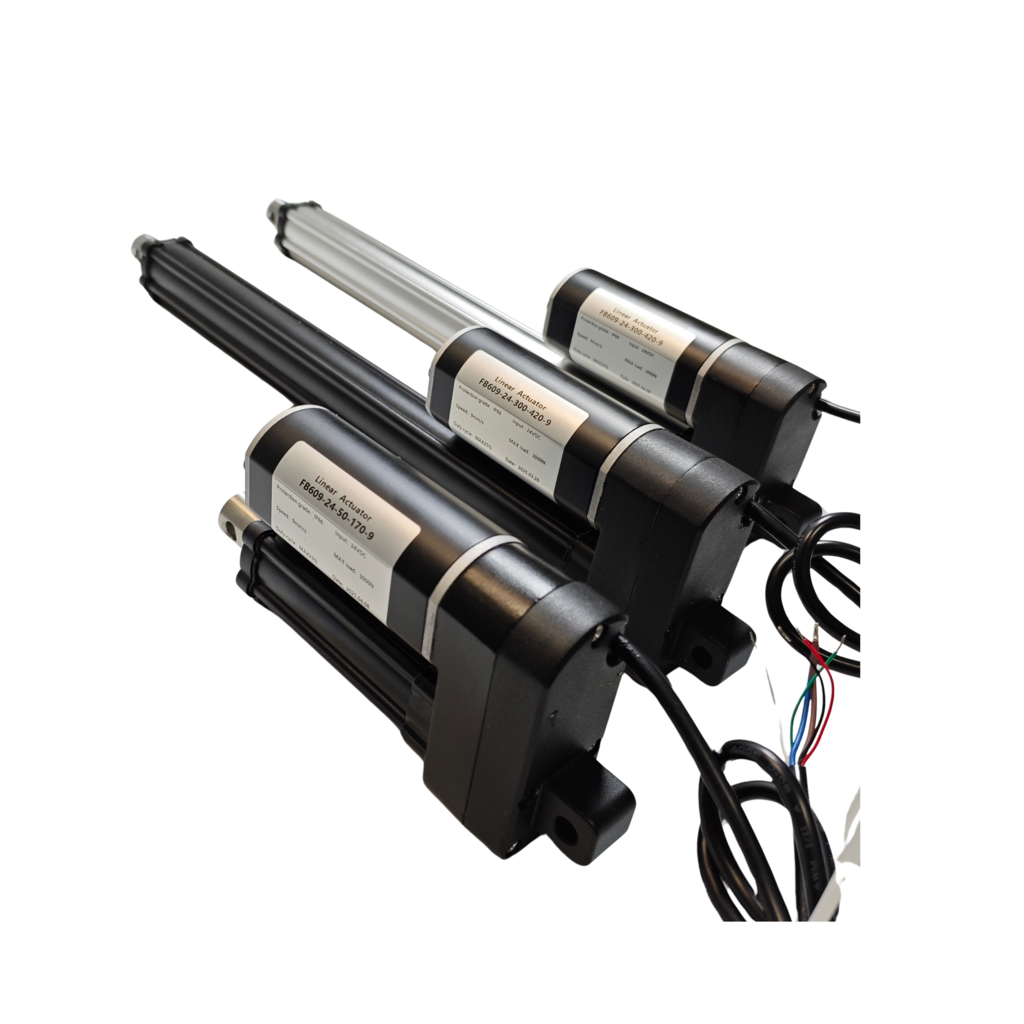 Linear Actuator With Limit Switches, 3000n Force, Waterproof Mute ...
