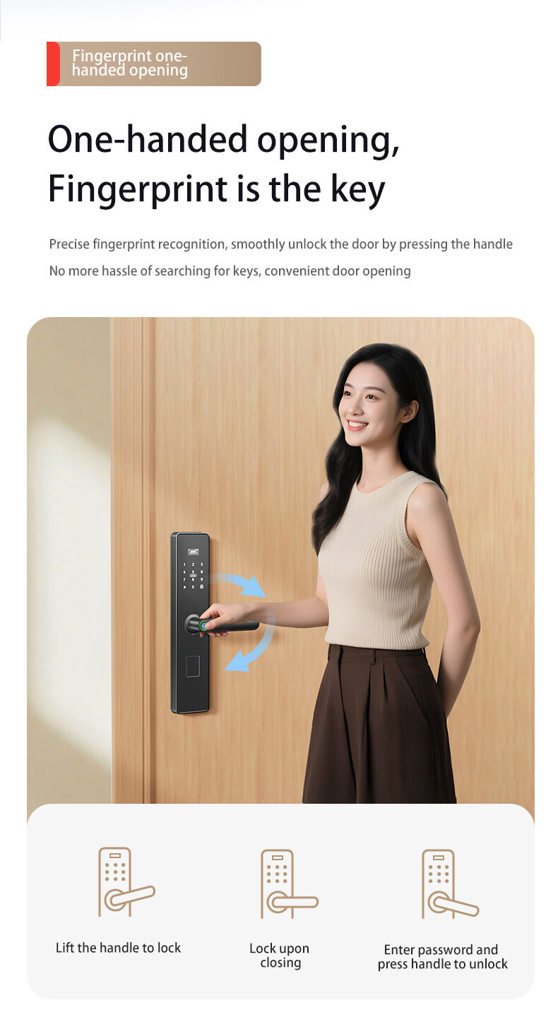 Finger Lock Waterproof Pro Keyless Entry Smart Connected Lock Pin ...