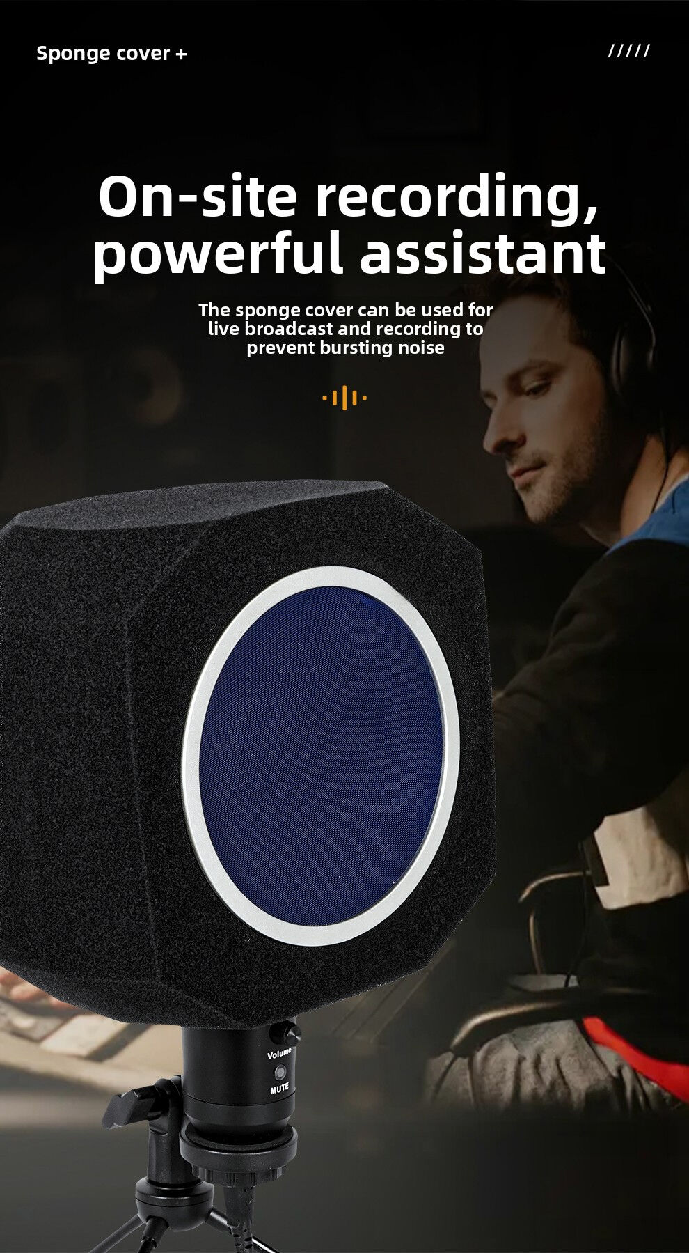Voxfull Db-02 Microphone Isolation Shield Mini Recording Studio High ...