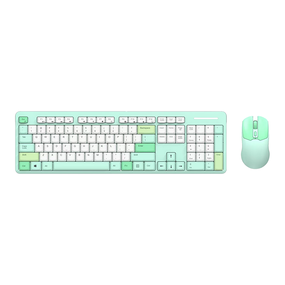 Wholesale Factory Price 104 Keys Full Size Slim 2.4g Wireless Bt ...