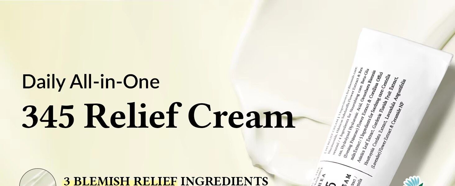 Dr.althea 345 Relief Cream Daily Vegan Korean Skin Care Face ...