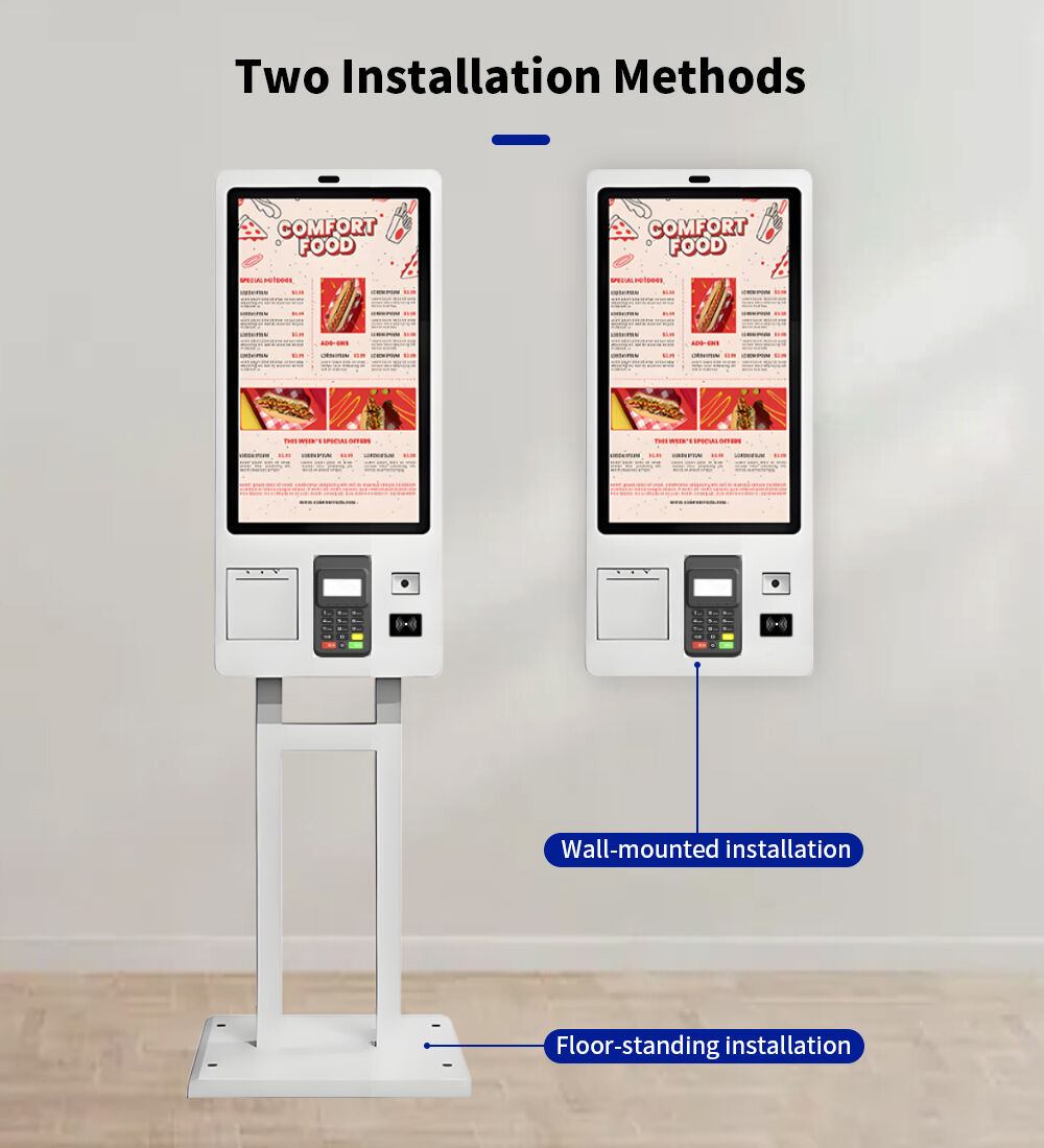 Factory Price Order Kiosk Payment 32.43.49 Inches Payment Kiosks With ...