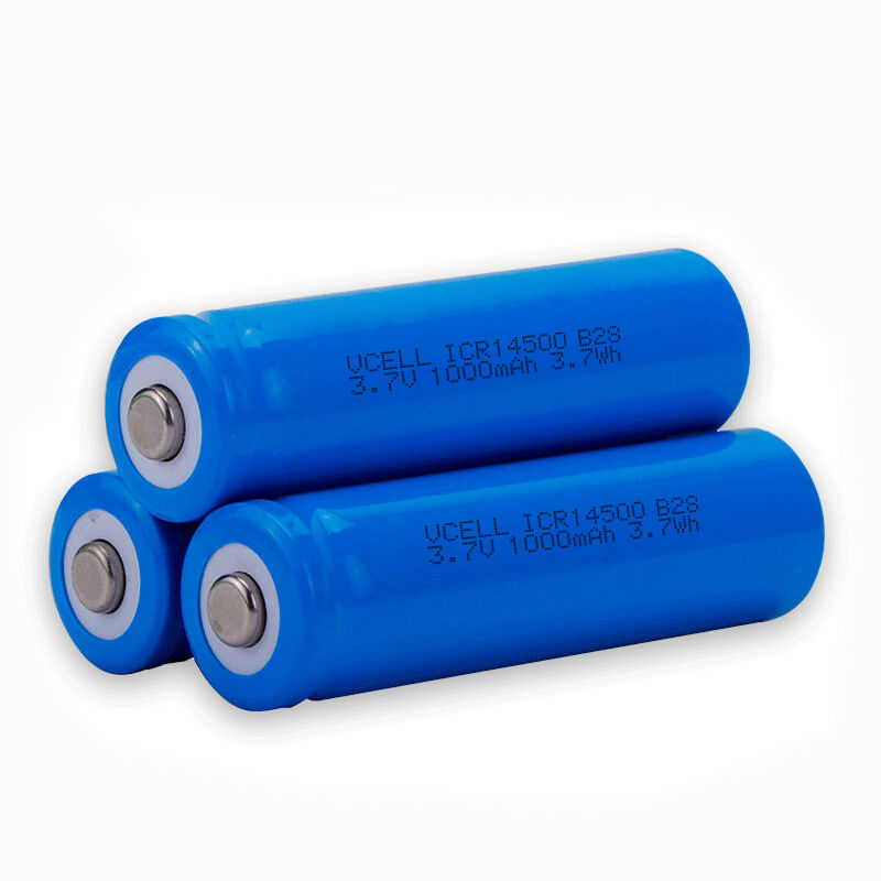 Supplier Price 14500 Li-ion Cells Icr14500 3.7v 1000mah 3.7wh Lithium ...