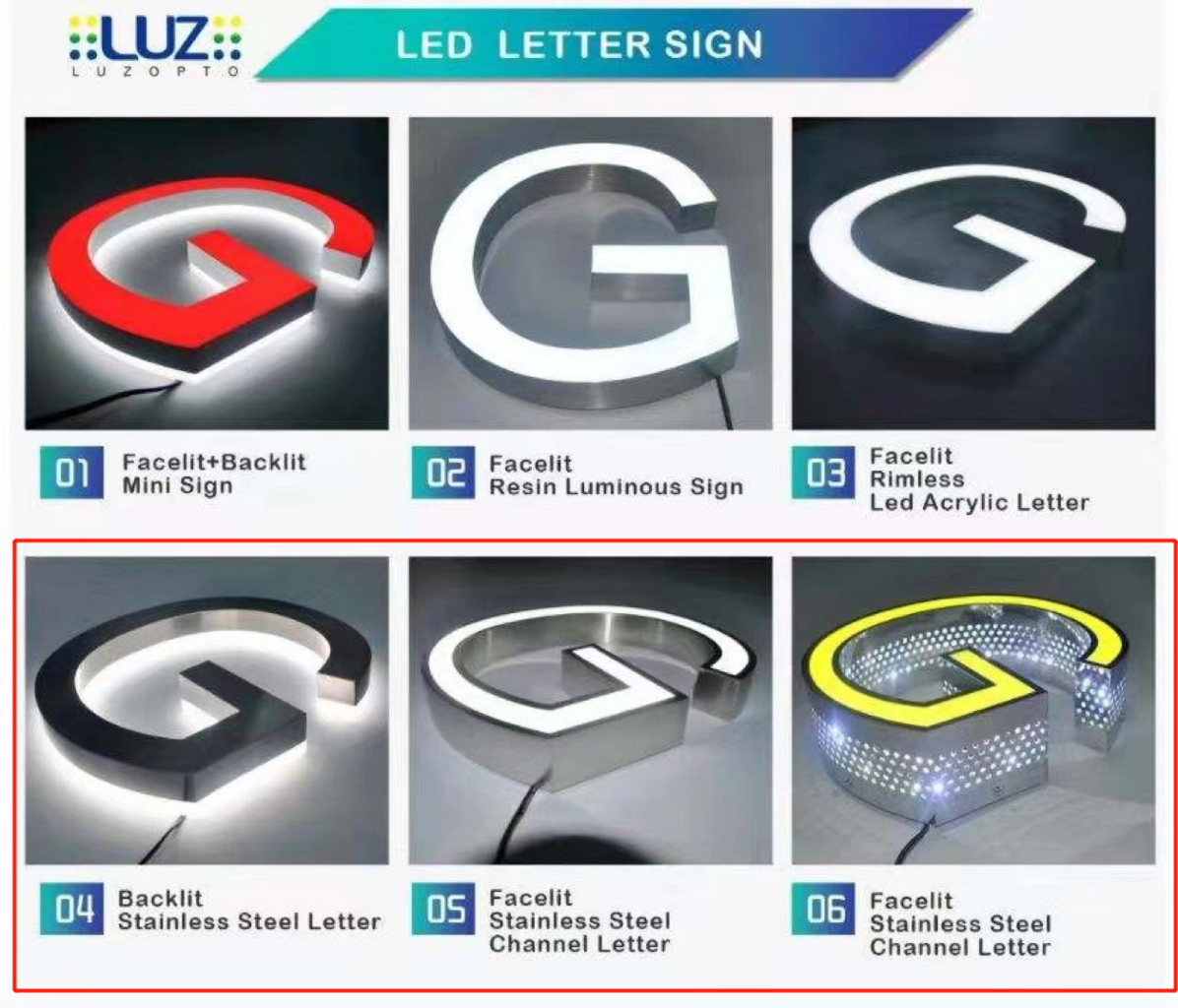 Bulk Buy China Wholesale Acrylic Light Up Letters Backlit Signage ...