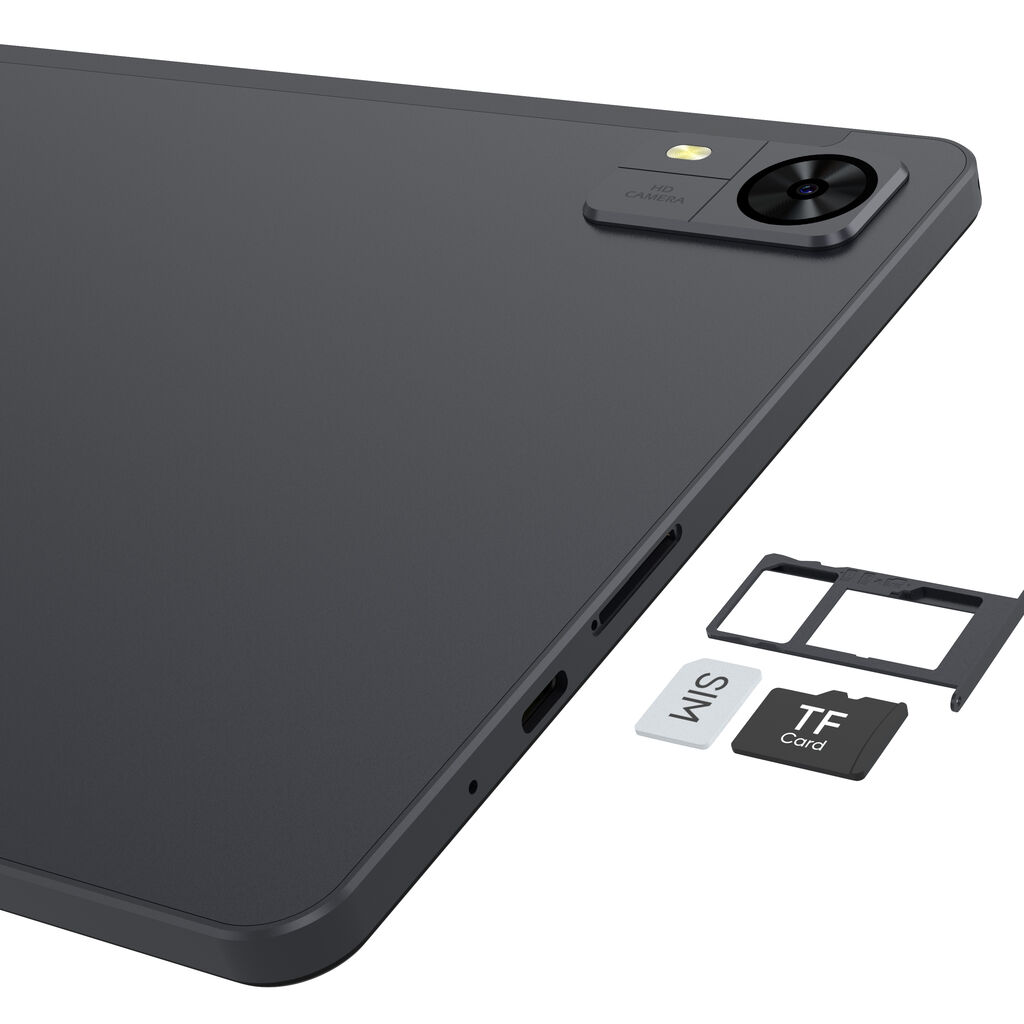 2-in-1 Android 15 Tablet With Detachable Keyboard, 10.1 Inch Display ...
