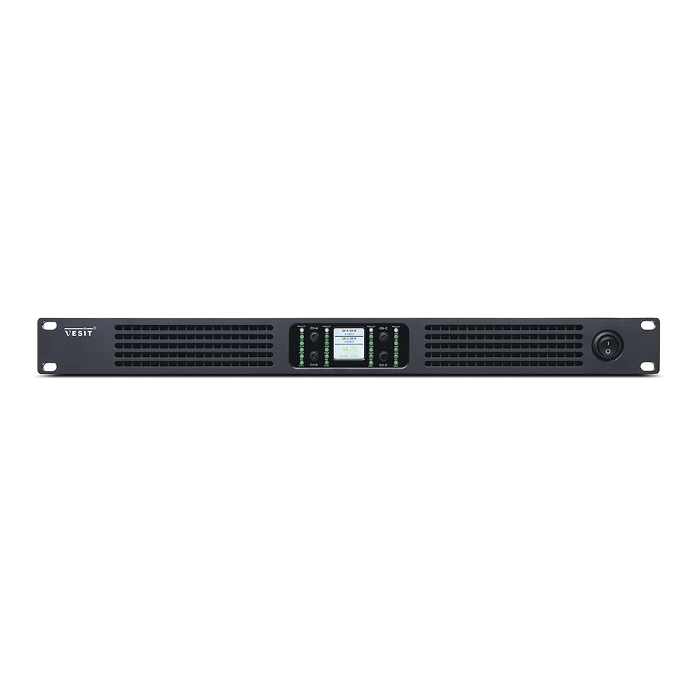 1u Class D Power Amplifier High-efficiency Outdoor Audio System Stereo ...