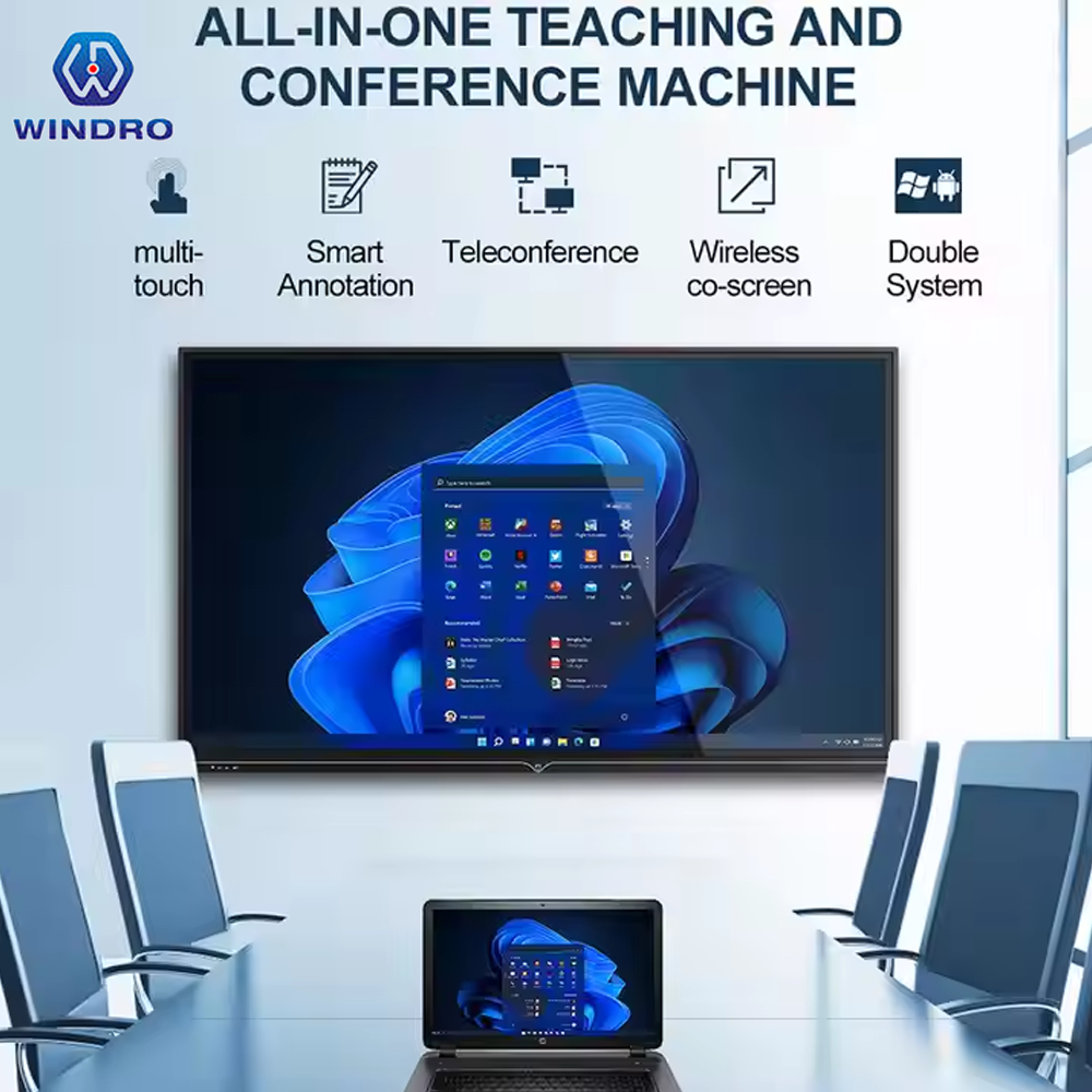 86 Inch Smart Interactive Whiteboard With Touch 4k Screen For School ...