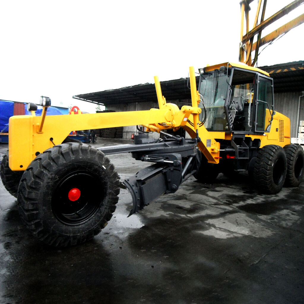Road Machine 180hp Motor Grader Gr180 With Front Blade And Ripper ...