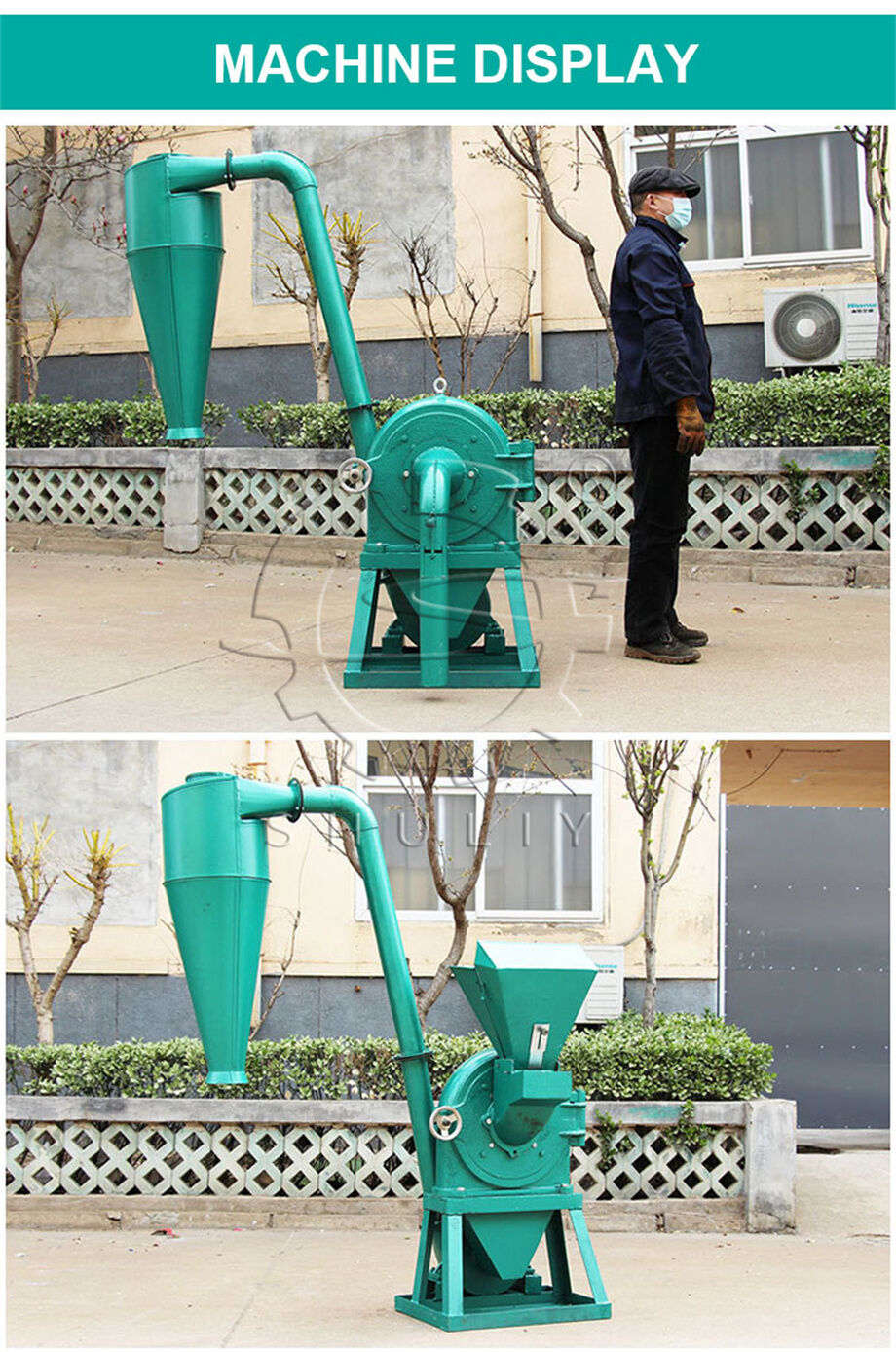 Electric Motor Disk Mill/hammer Mill Machine At A Low Price, Disk Mill ...