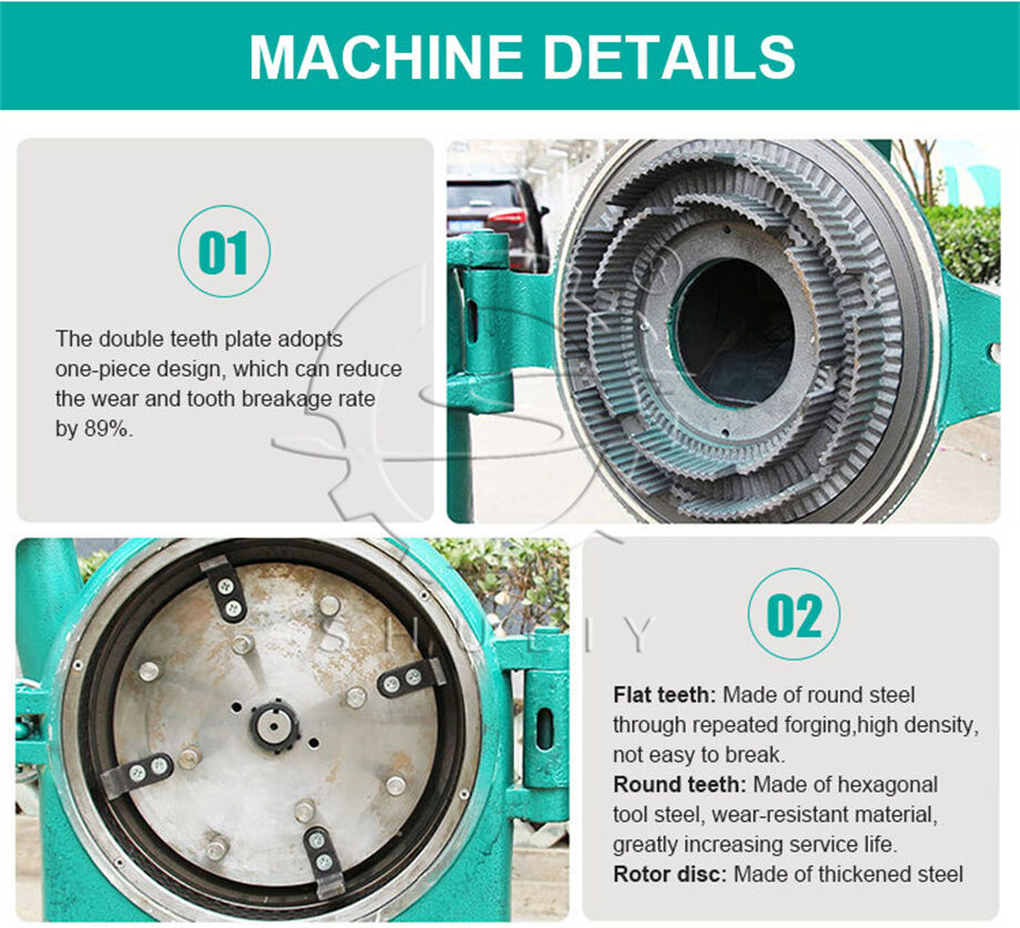 Electric Motor Disk Mill/hammer Mill Machine At A Low Price, Disk Mill ...