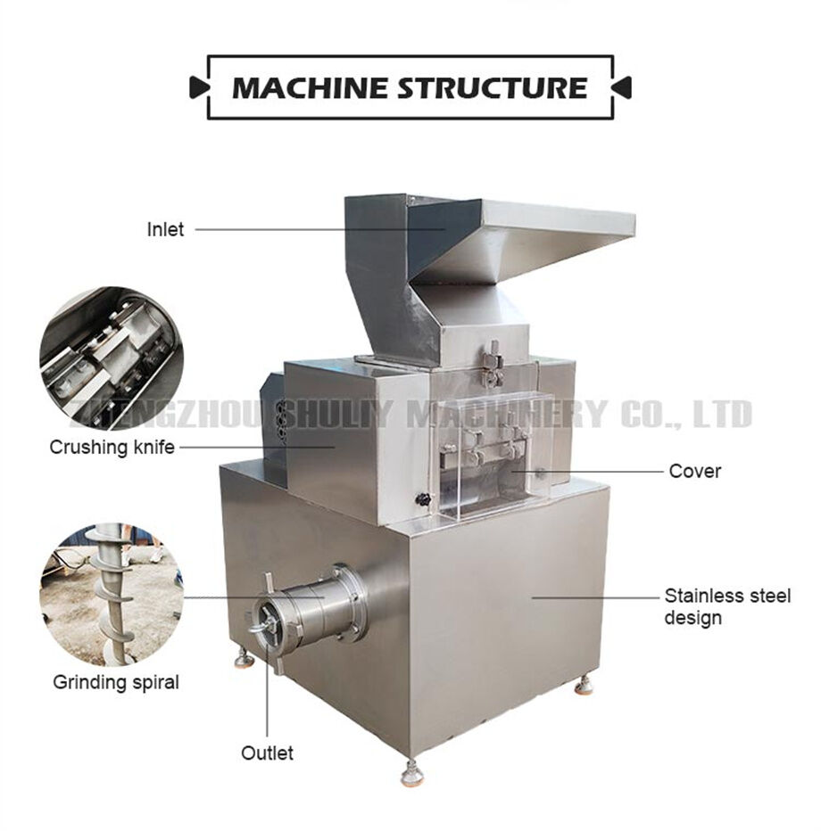 Commercial Beef Meat Bone Grinder Cow Bone Crusher Machine For Sale ...