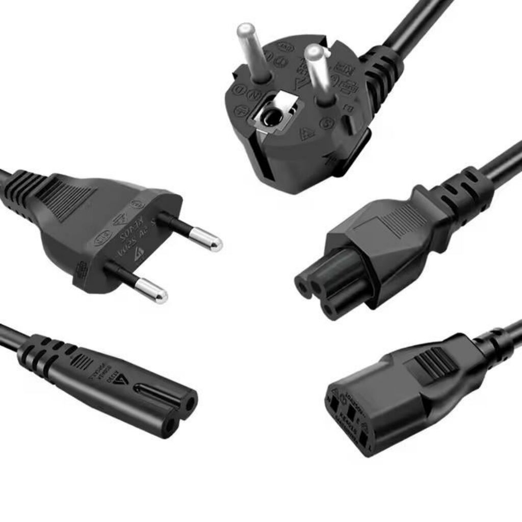 Us Ac Power Cable Power Cord 3 Prong For Laptop Adapter Charger Ac Dc ...