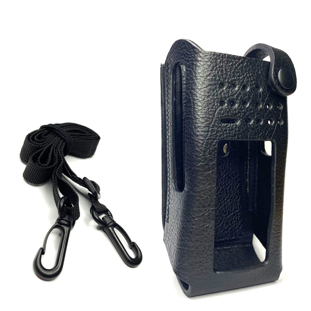 Bulk Buy China Wholesale Two Way Radio Hard Leather Carry Case With ...
