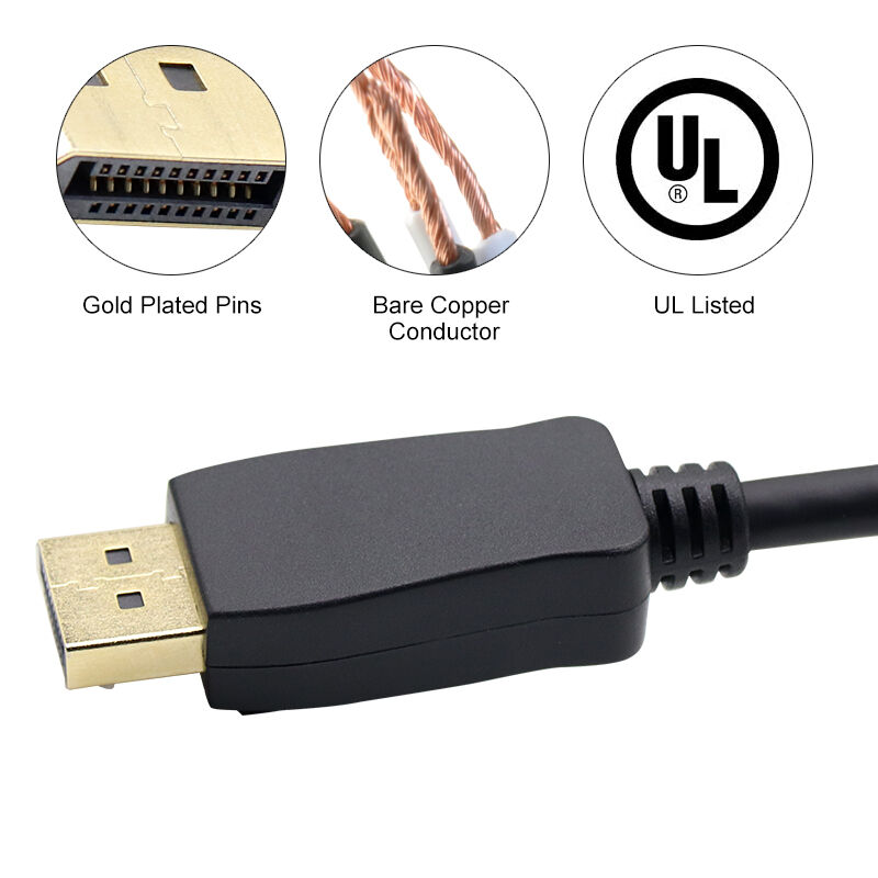 Bulk Buy China Wholesale Displayport To Db Male Industrial Cable, Black ...