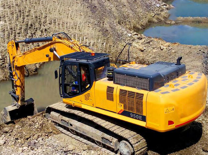 China Top Brand 950e Rated Power 280kw Bucket Capacity 3.2cbm Operating ...