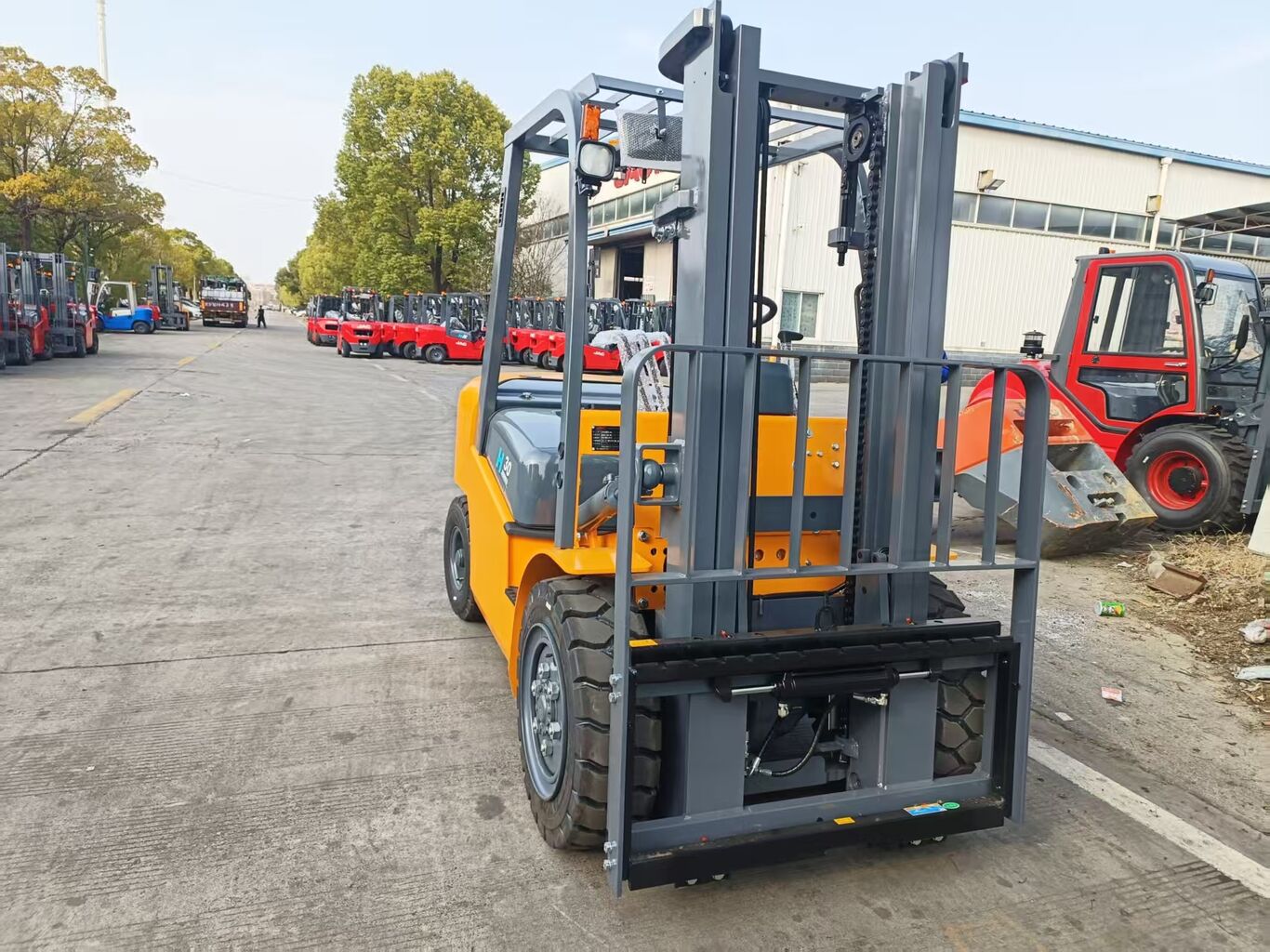 Jac 3ton Forklifts Cpcd30h New Diesel Forklift Truck With Side Shifter ...