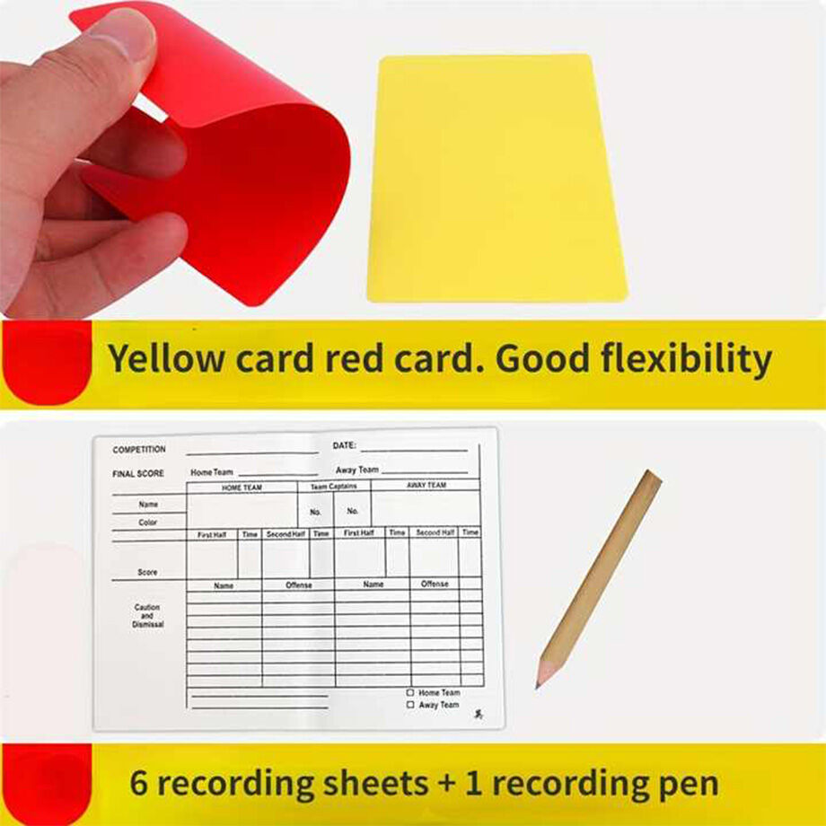 Football Referee Red And Yellow Cardshigh-quality Football Referee Card ...