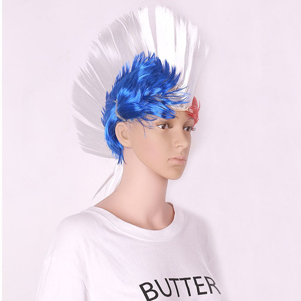 2026 Football World Cups Soccer Party Wild Wig Football Fan Costume Wig ...