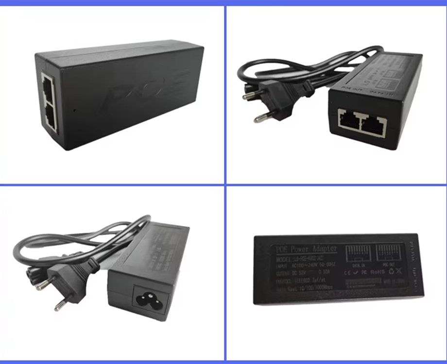 Buy China Wholesale Desktop Poe Injector Power Adapter Supply 12v 24v ...