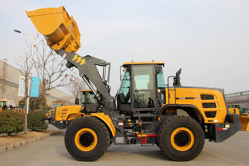Brand New 4 Ton Mini Front Wheel Loader Xc948 Tier 2 China Loaders With ...