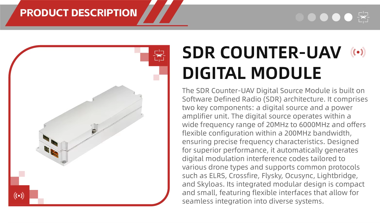 Buy China Wholesale Full-band Sdr Drone Signal Inhibitor Counter Uav ...