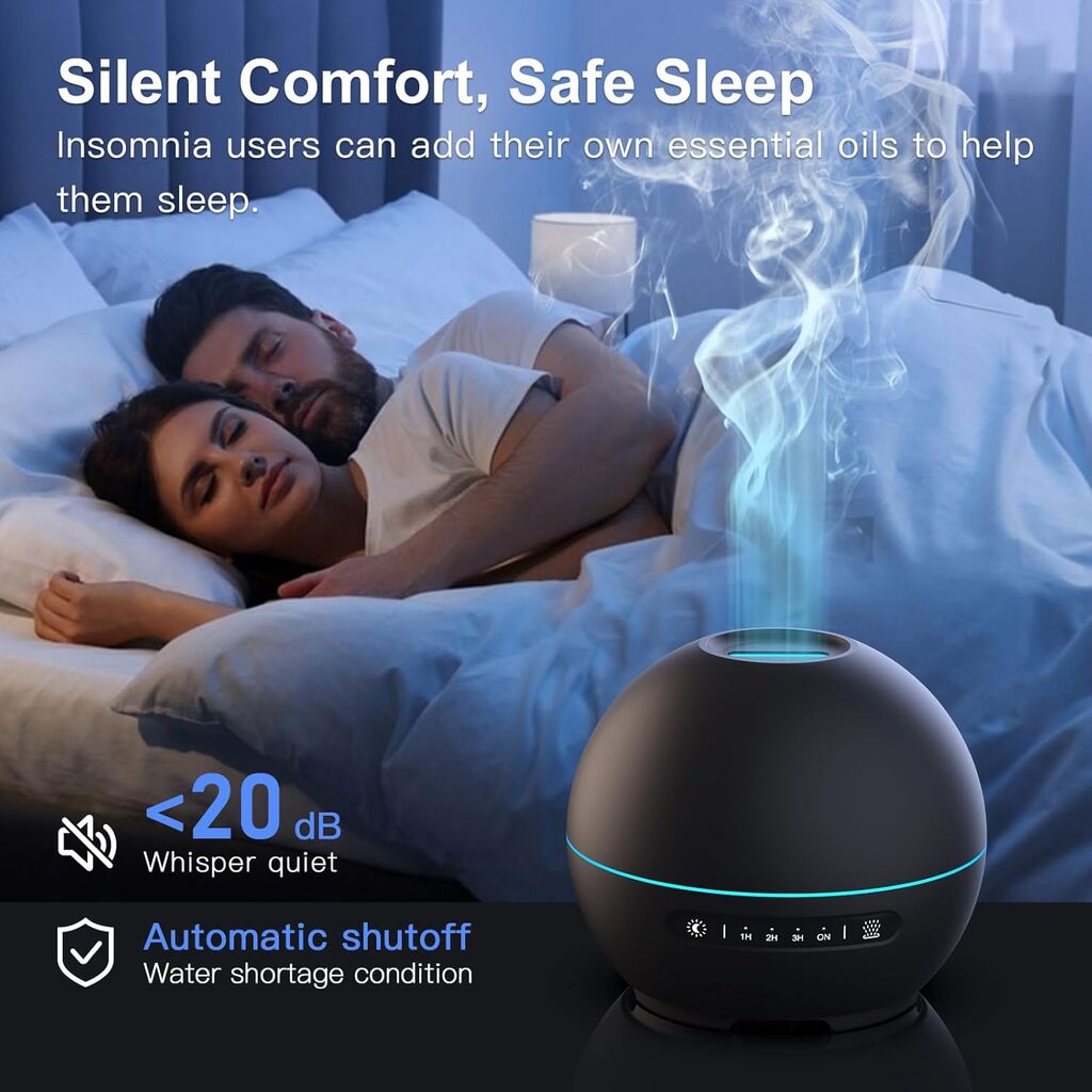 Buy China Wholesale 2 Pack Essential Oil Diffusers For Home - 200ml Aromatherapy Diffuser With 4 ...