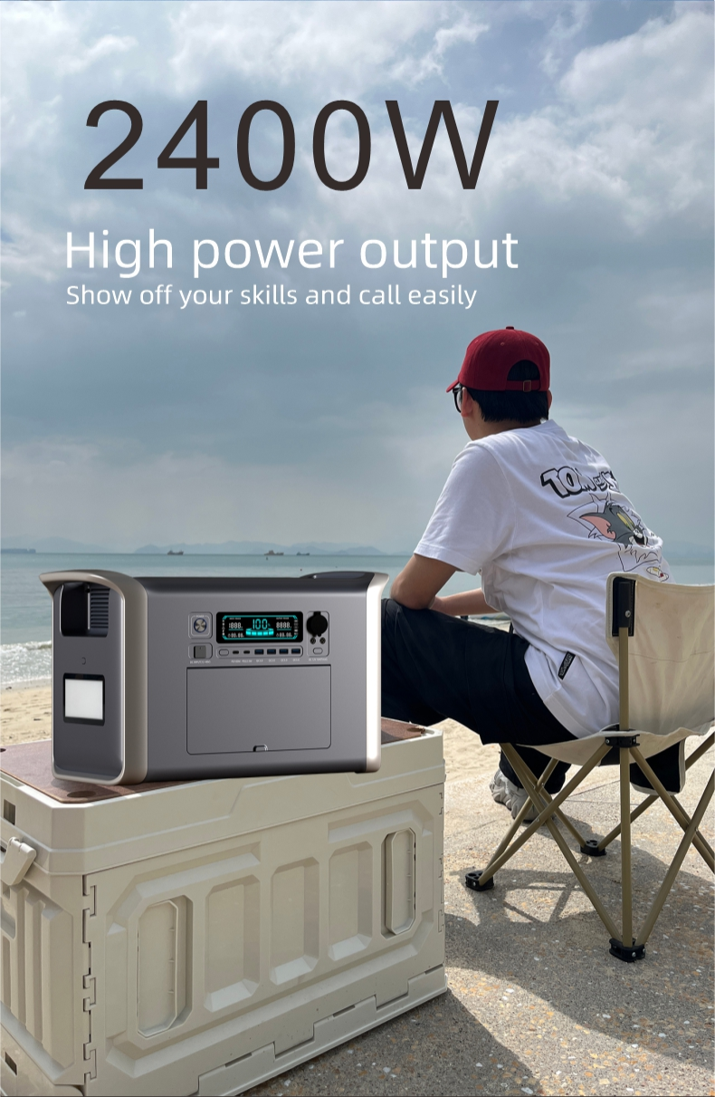 110v/220v Ac Dc Solar Generator 1000w 2000w Solar Camping Electric ...