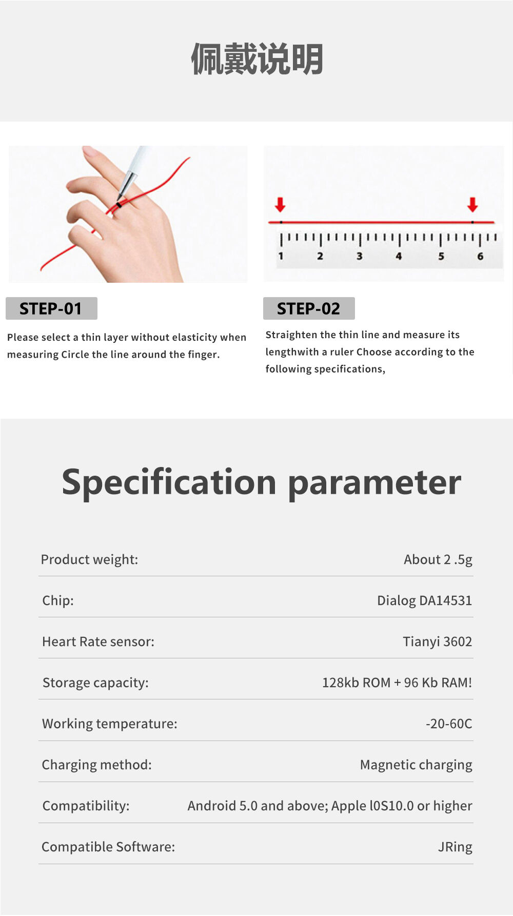 Buy China Wholesale 2025 Sr05 Titanium Smart Rings With Health Tracke ...