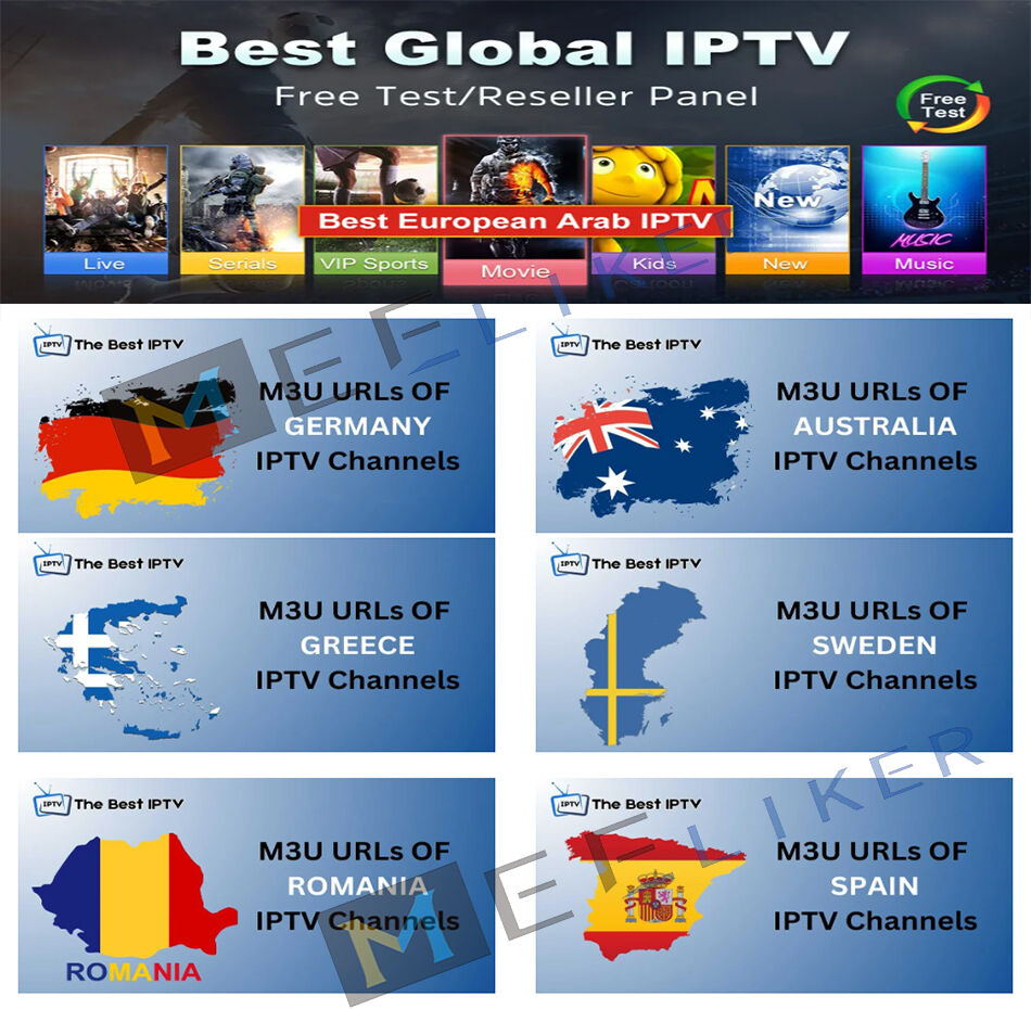 Buy China Wholesale 4k Hd/fhd Smart Tv Iptv Free Test With Xxx Channels ...