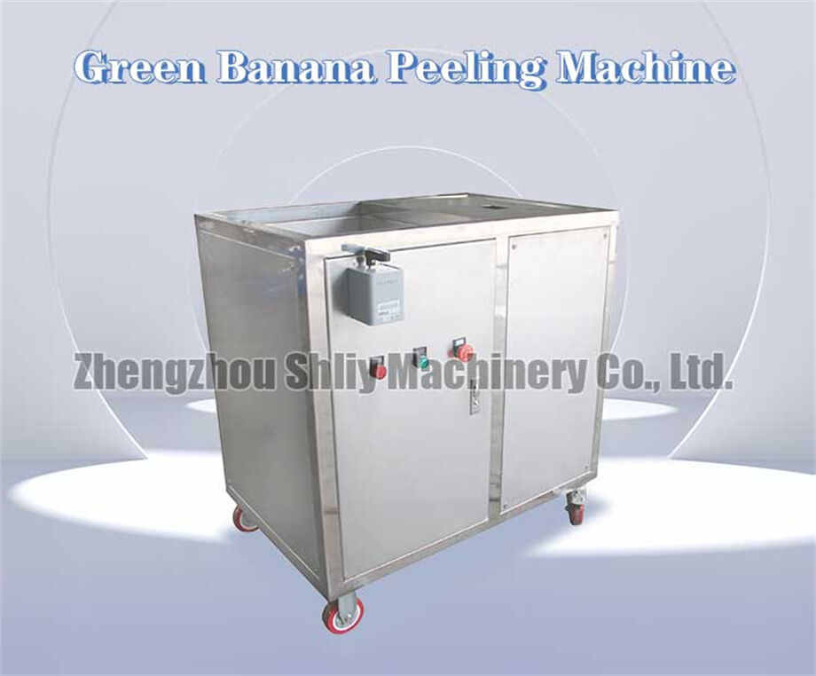 Plantain Banana Peeler Machine Banana Peel Skin Removing Machine Green ...