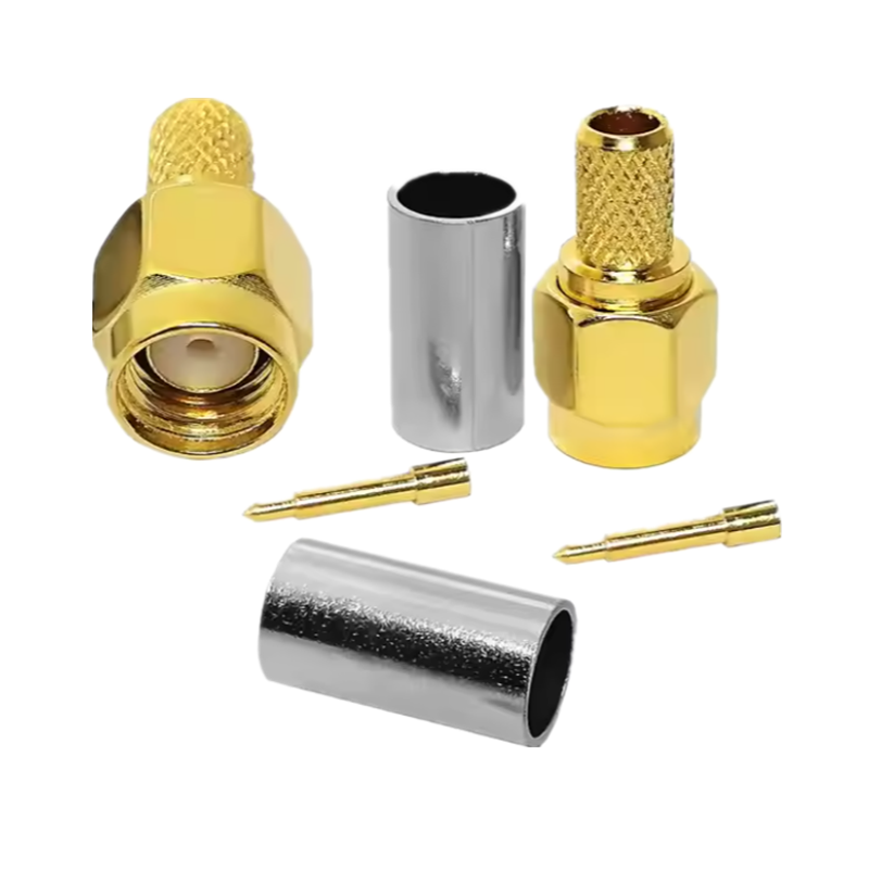 Threaded N-type Rf Coaxial Connector With Ip67 Waterproofing For High ...