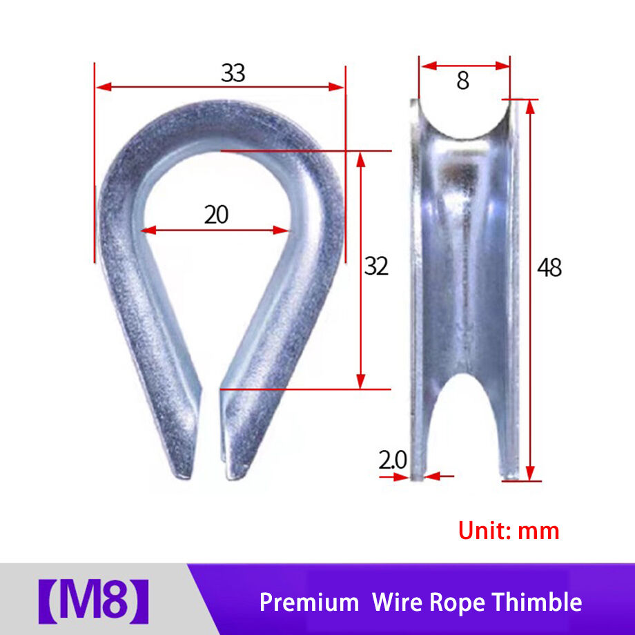 304 Stainless Steel Wire Rope Thimble Protection Sleeve Triangular Ring ...