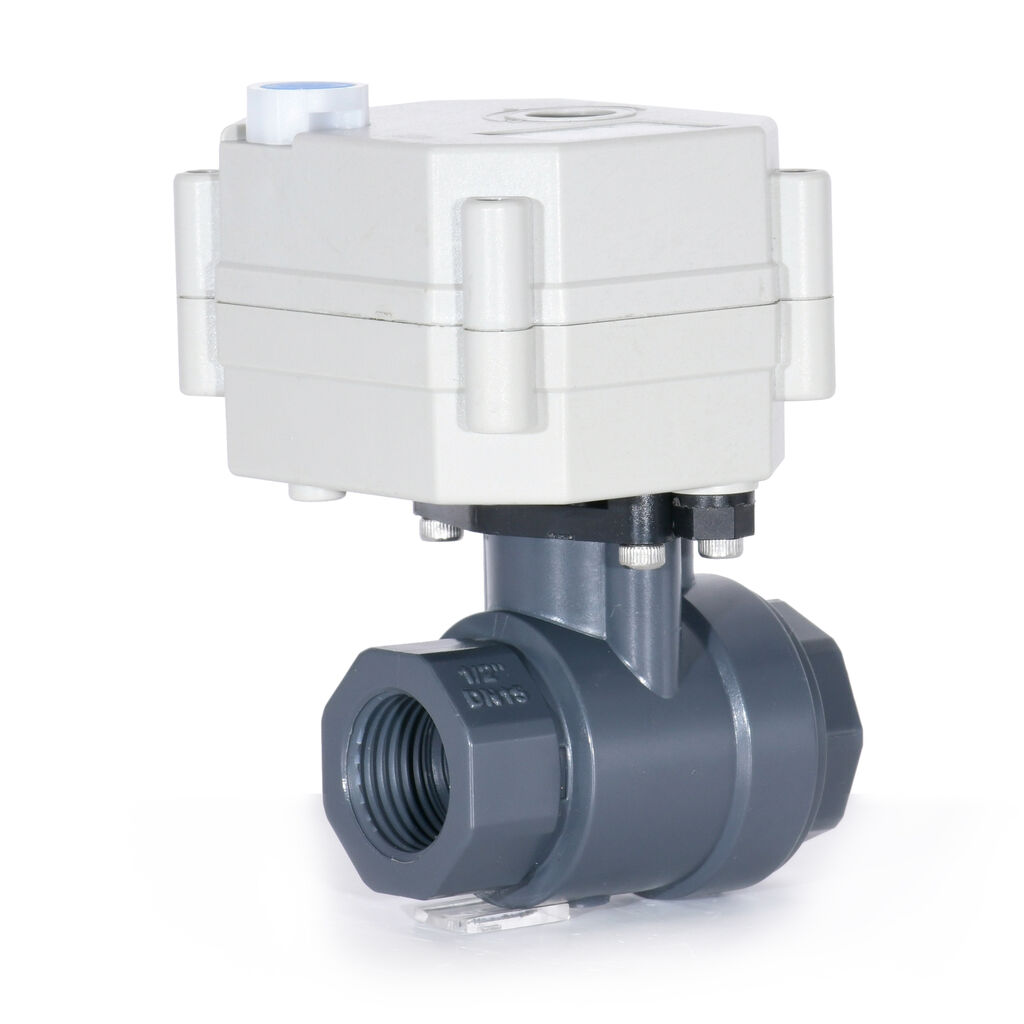 Vendor Cr202 1/2 Inch Electric Pvc Ball Valve 9-24vac/dc Auto Return No ...