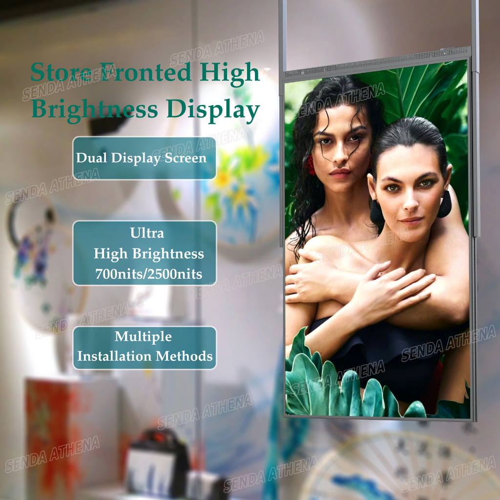 Bulk Buy China Wholesale 55 Inch Single-sided Hanging Window Digital ...