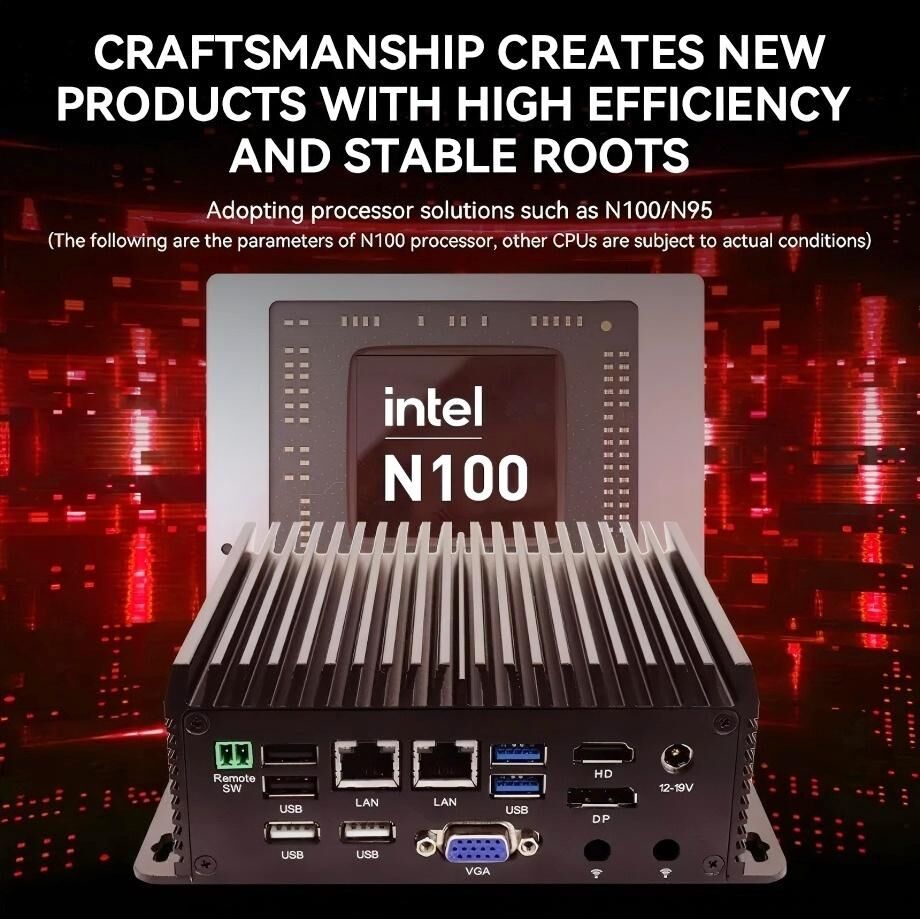 Compact High-performance Industrial Mini Pc For Challenging Temperature ...