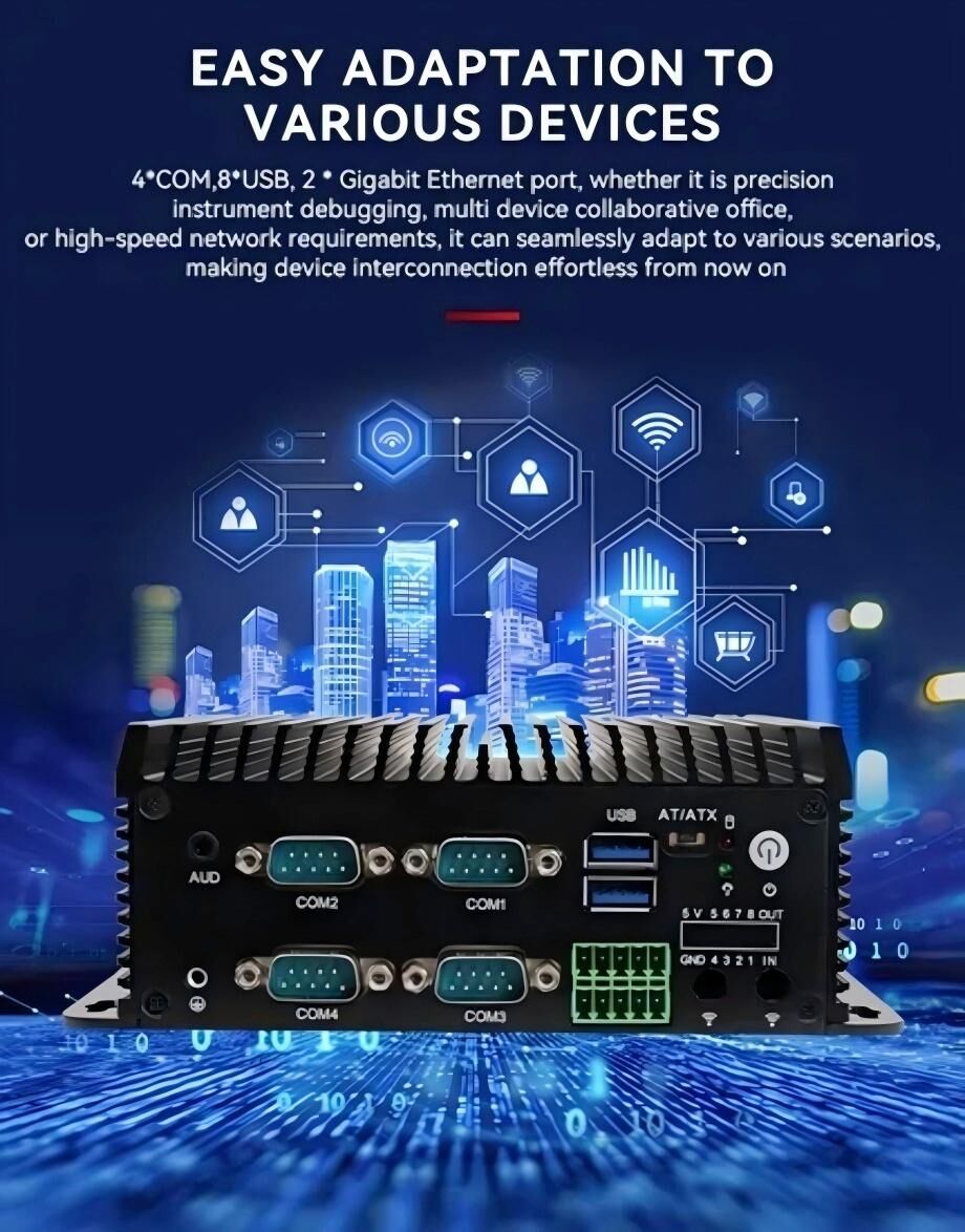 Compact High-performance Industrial Mini Pc For Challenging Temperature ...