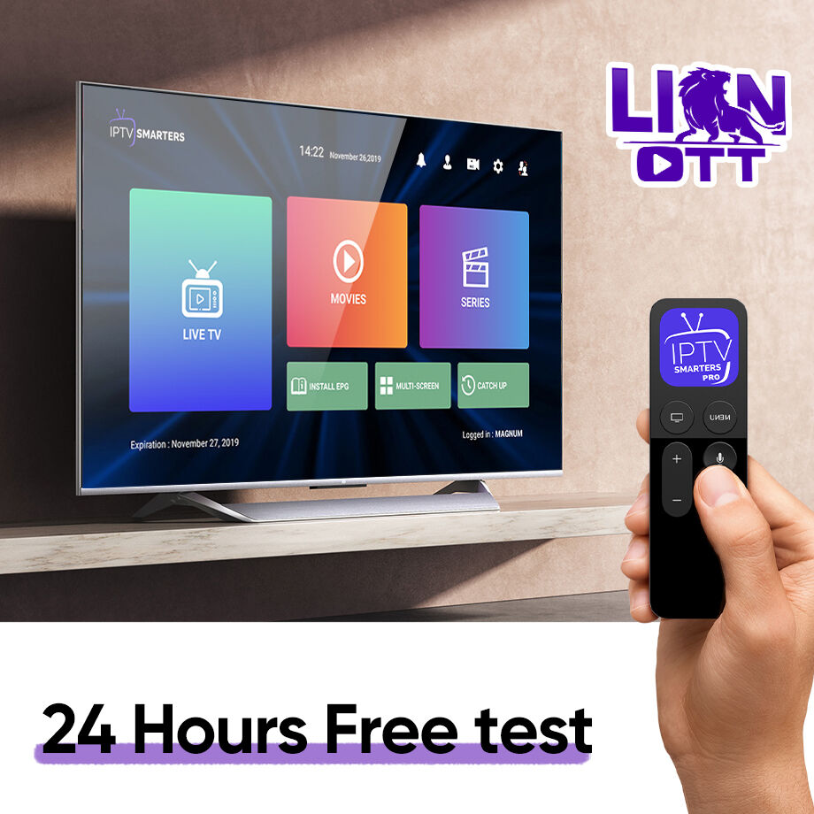 Hot Lion Free Trial Smart Tv Iptv Reseller Panel Canada Germany Europe India Africa Iptv M3u ...