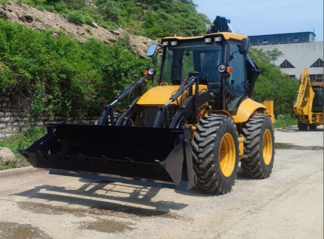 Buy China Wholesale Shanmon 388h 388 Hydraulic Backhoe Loader 4x4 ...