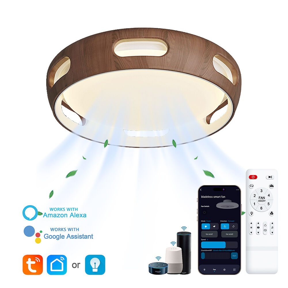 Oem Smart Ceiling Fan Light With Cct Led | App Control & Wifi | Air ...