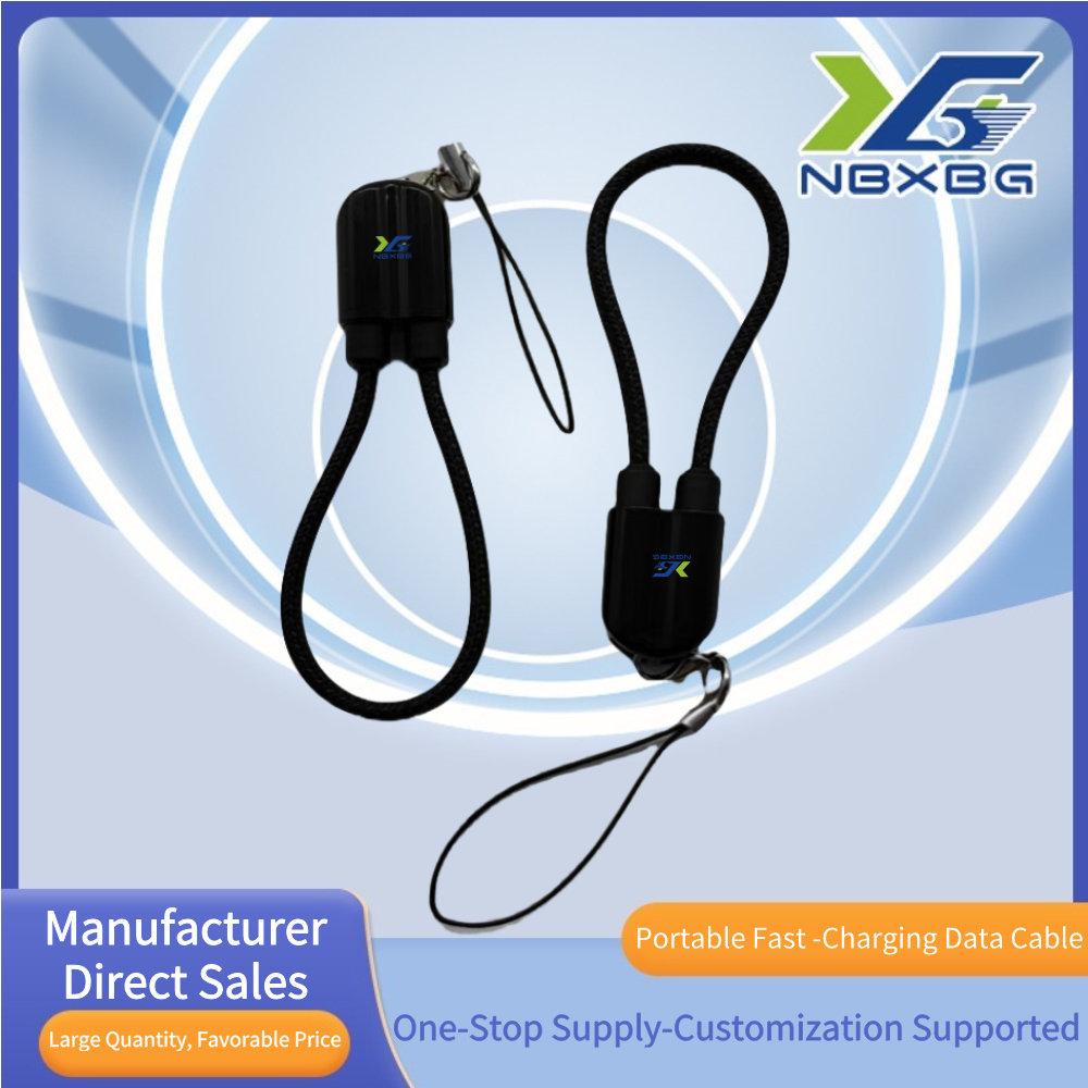 Short Data Cable With 15cm Lanyard. Portable, Pd27w Flash Charging ...
