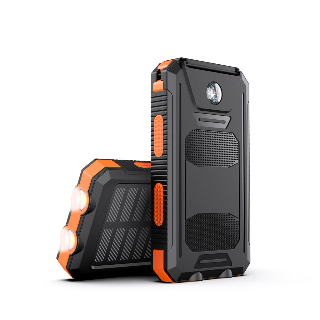 Dual Usb Power Bank 10000mah Battery Charger Portable Power Banks Solar ...