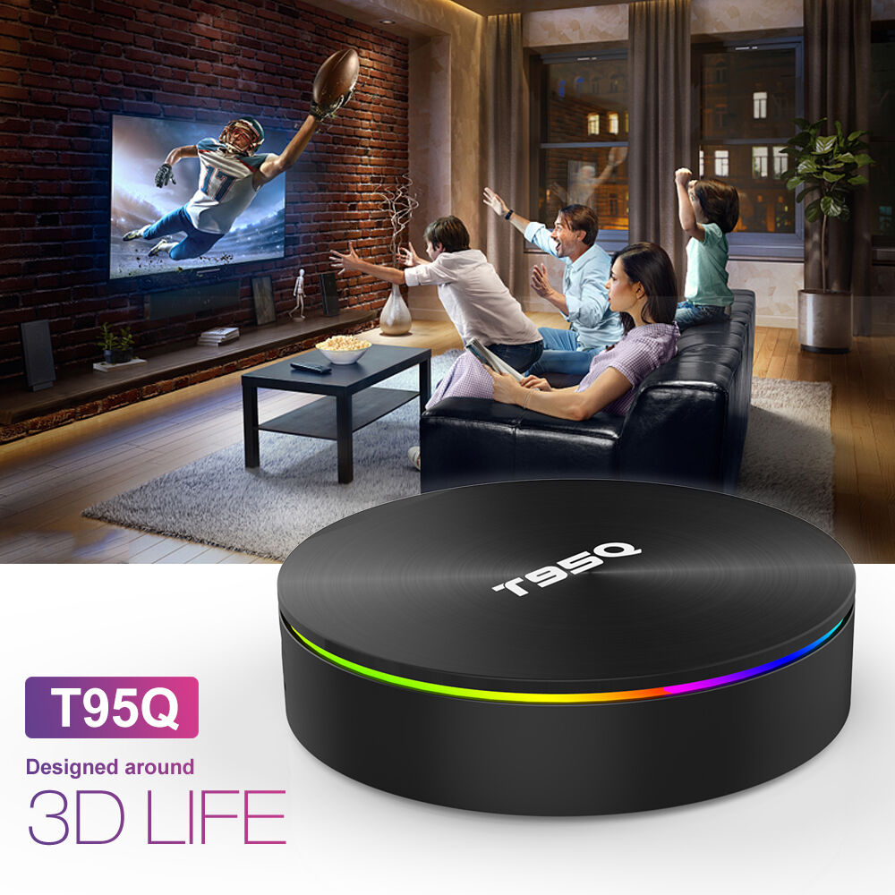 T95q 4k Tv Box Amlogic S905x2 4gb Ram 64gb Rom Meide Player 2.4g&5.8g ...