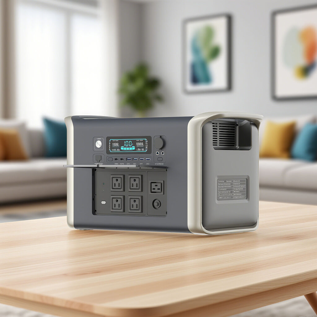 110v/220v Ac Dc Solar Generator 1000w 2000w Solar Camping Electric ...