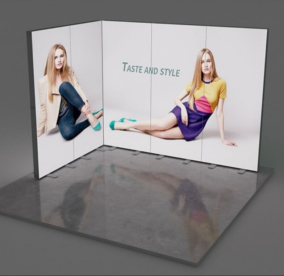 10ft Ultra Slim Backlit Led Light Box | Fabric Sign | Manufacturer ...